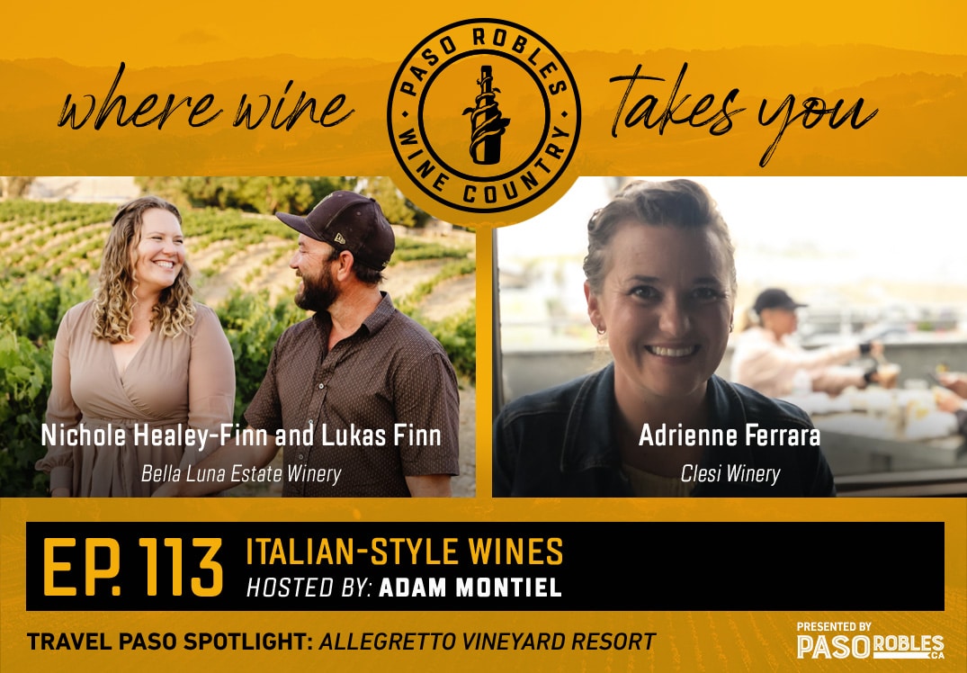 Ep 113 Wine & Neighbors: Italian Style - Featuring Bella Luna Wines ...